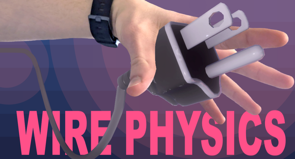 Coding Interactive VR Wire Physics for Unity – Lone Developer